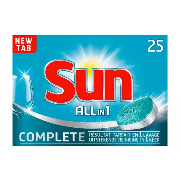 Los doosje sun all in 1 tab 25 stuks - Groothandel Compliment.nl