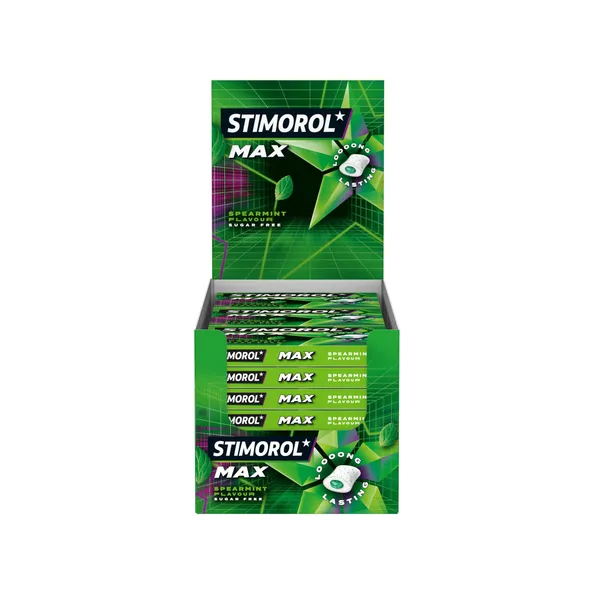 Stimorol Max Grüne Minze (21x 20gr) - Großhandel Compliment.nl