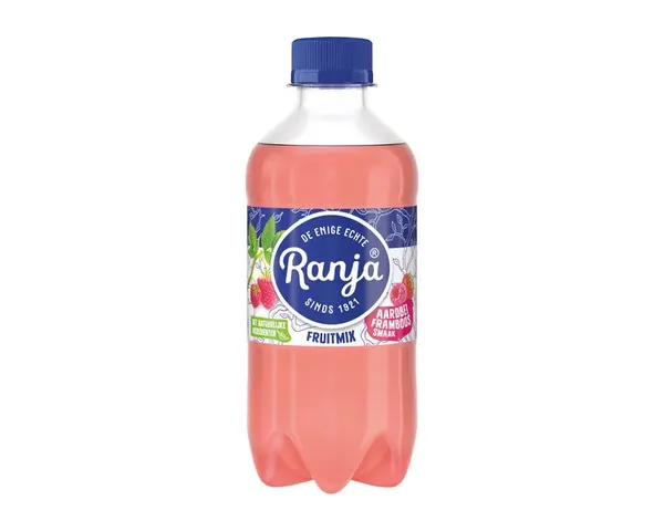 Ranja Fruitmix Aardbei & Framboos PET (6x 33cl) - Groothandel Compliment.nl
