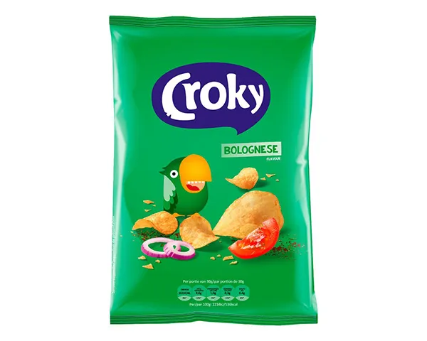 Croky Bolognese Chips (12x 100gr) - Großhandel Compliment.nl