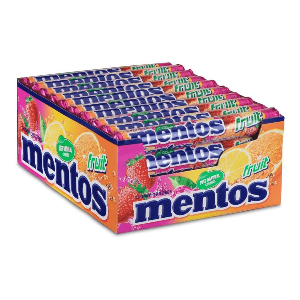 Mentos Fruit Roll (40x 37,5gr) - Wholesale Compliment.nl
