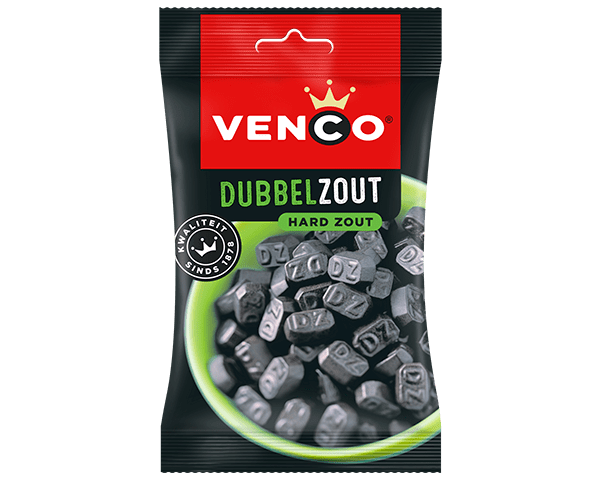 Venco Dubbel Zoute Drop (12x120gr) - Groothandel Compliment.nl
