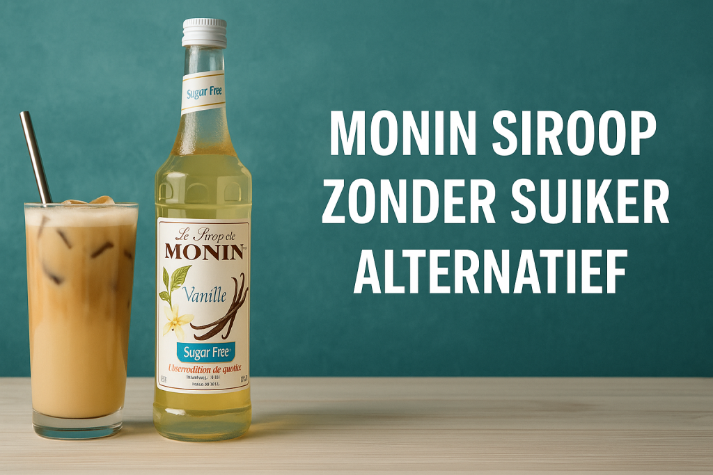 Monin siroop zonder suiker: het lekkerste suikervrije alternatief ...